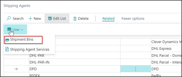 Clever Dynamics - Shipment Bins